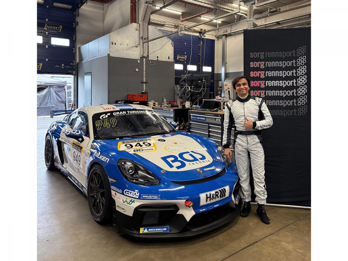 Indian racer Akshay Gupta steps up to Porsche's GT4 car for 2026 ...