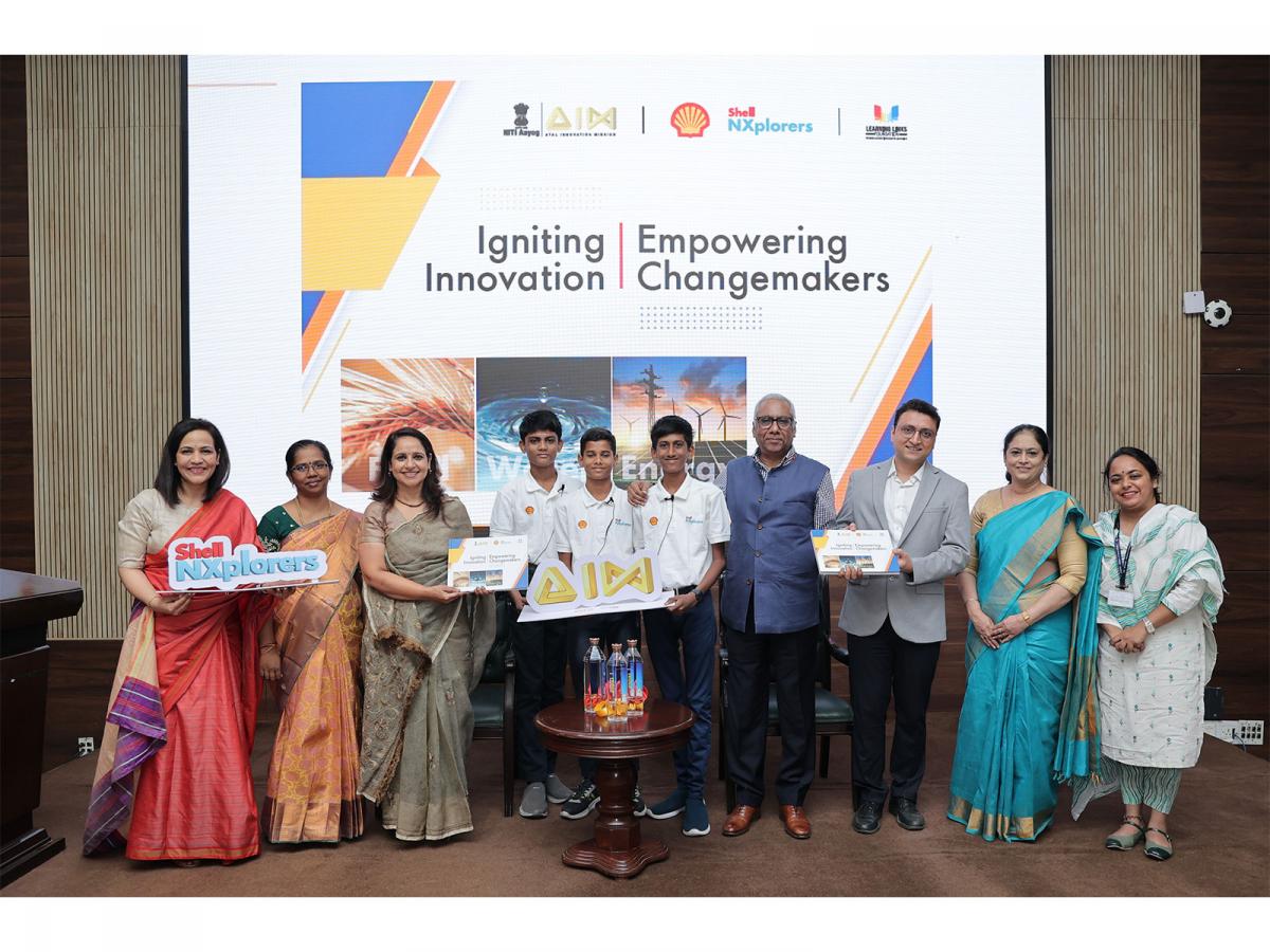 Atal Innovation Mission (AIM), Learning Links Foundation & Shell India ...