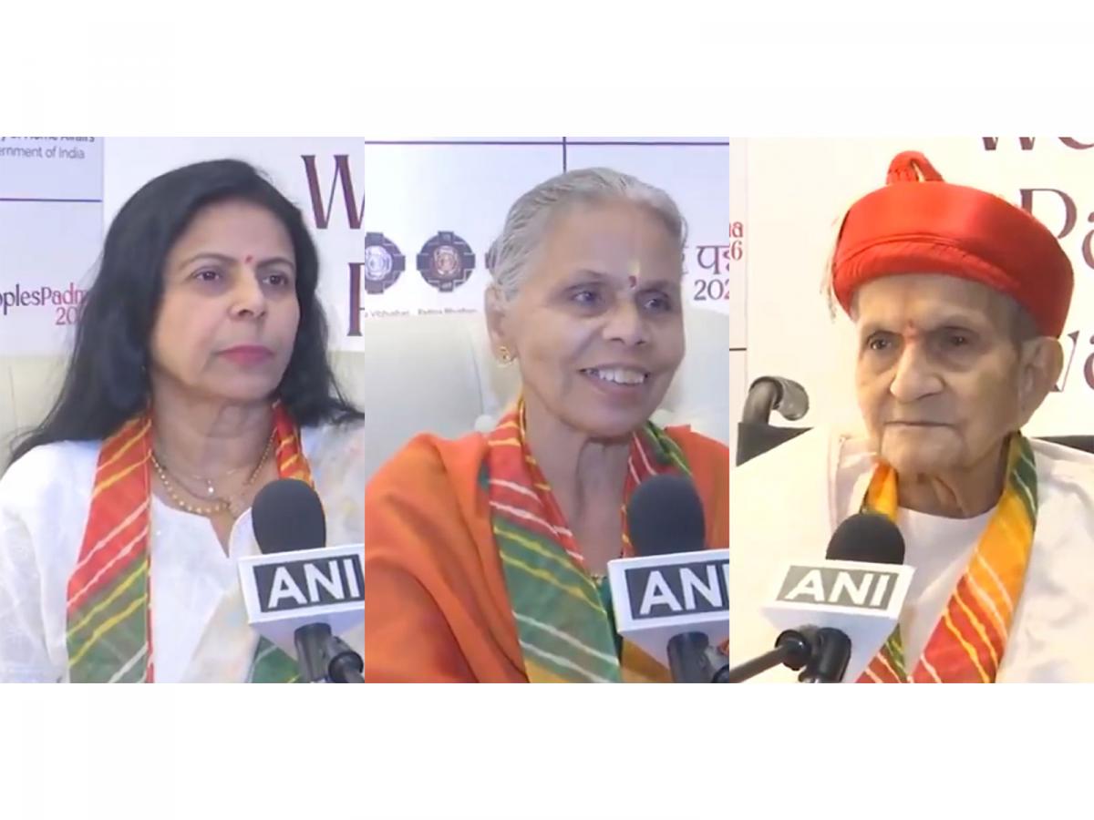 'It is great honour': Padma Shri awardees Dharmiklal Chunilal Pandya ...