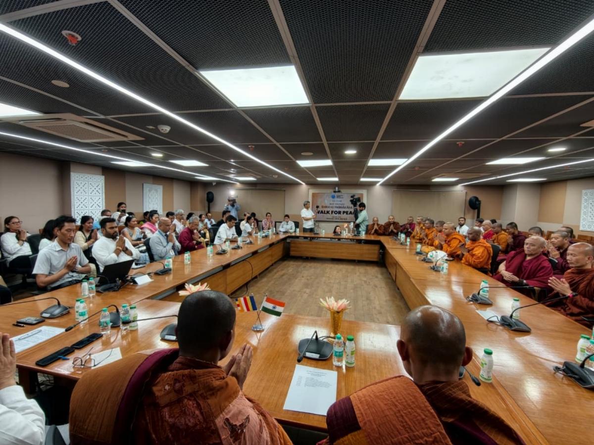 IBC welcomes Bhikkhu Pannakara after 2300-mile peace walk across US ...