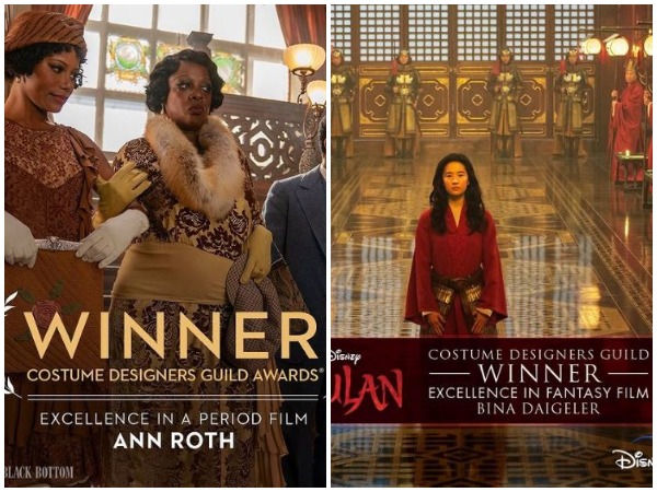 Costume Designers Guild Awards: 'Ma Rainey's Black Bottom' and 'Mulan ...