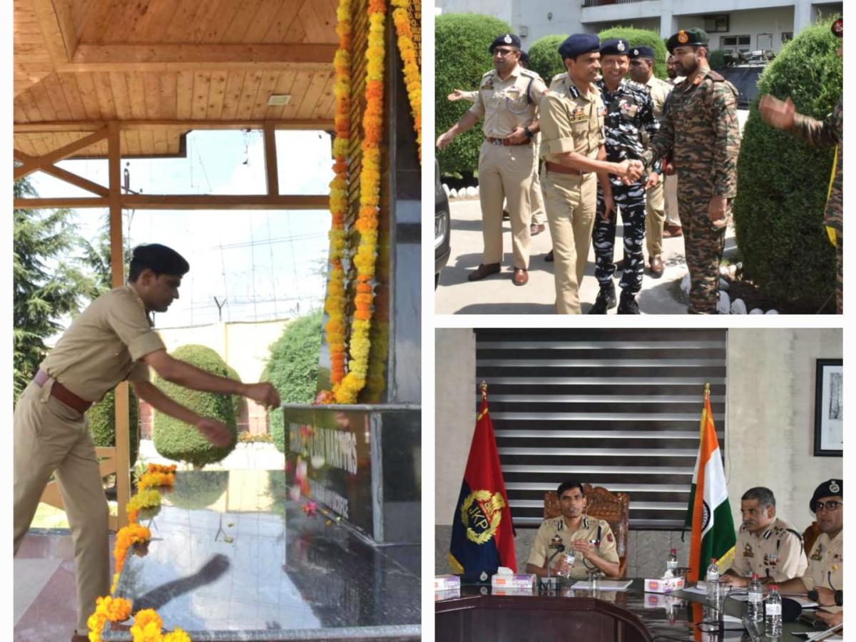 ADGP Kashmir holds security meet in Bandipora - www.lokmattimes.com