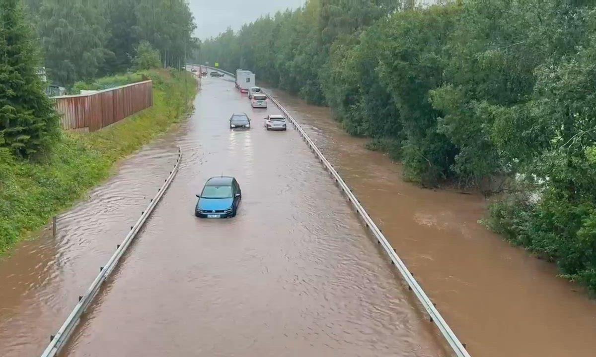 Dam partially collapses in Norway amid extreme flooding - www ...