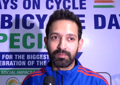 Vikrant Massey says cycling can transform health and help save the ...