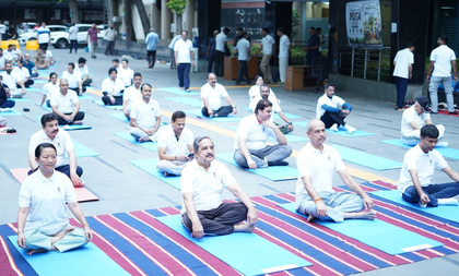 NITI Aayog celebrates Yoga Day, promotes healthy ageing and wellness ...