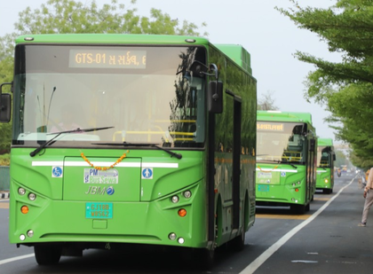 Gujarat: Over 3,000 ride new electric buses in Gandhinagar under 'PM ...