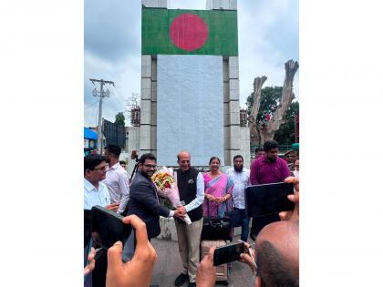 High Commissioner designate Dinesh Trivedi arrives in Bangladesh by ...