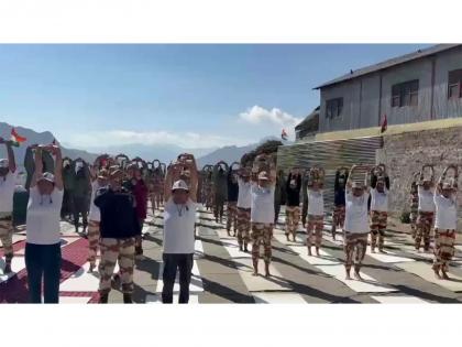International Yoga Day: Yoga camp organised for Army, ITBP personnel at ...