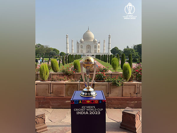 ICC Cricket World Cup trophy reaches Taj Mahal | Latest cricket News at ...