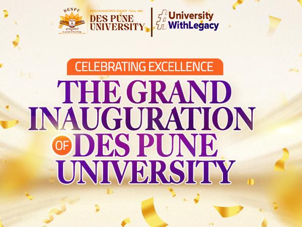Deccan Education Society's Legacy Shines Bright as DES Pune University ...