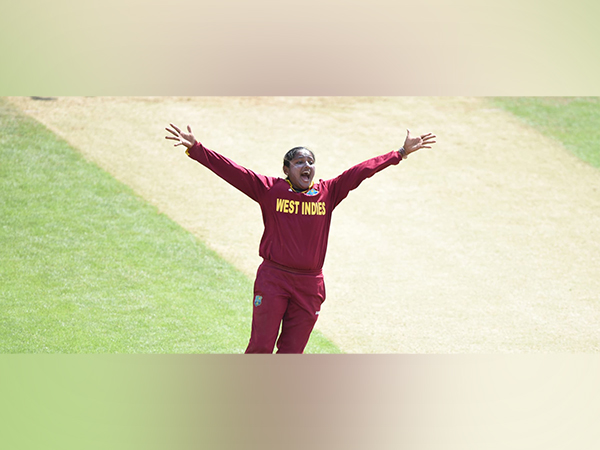 West Indies players Anisa Mohammed, Shakera Selman, Kycia Knight ...
