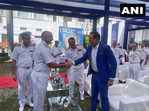 VVS Laxman meets Indian Navy Chief R Hari Kumar | Latest cricket News ...