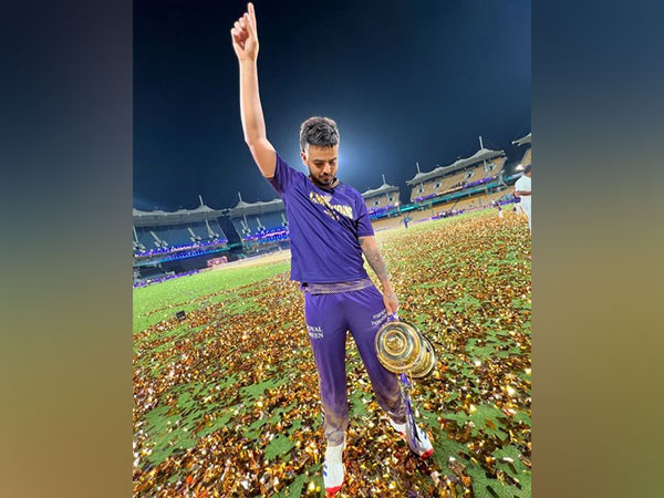 "I love this franchise": KKR's Nitish Rana after beating SRH to win IPL ...