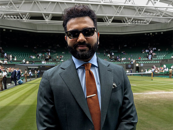 Wimbledon: Rohit Sharma attends Medvedev-Alcaraz semi-final clash ... Wimbledon: Rohit Sharma attends Medvedev-Alcaraz semi-final clash ...