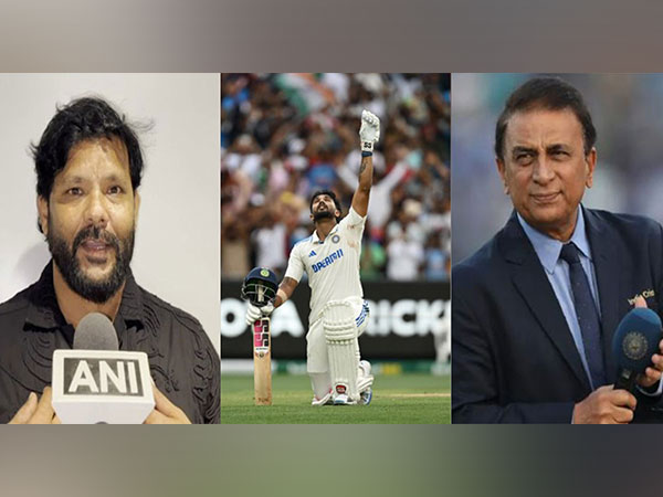 Nitish Kumar Reddy's father touches Sunil Gavaskar's feet, video goes ...