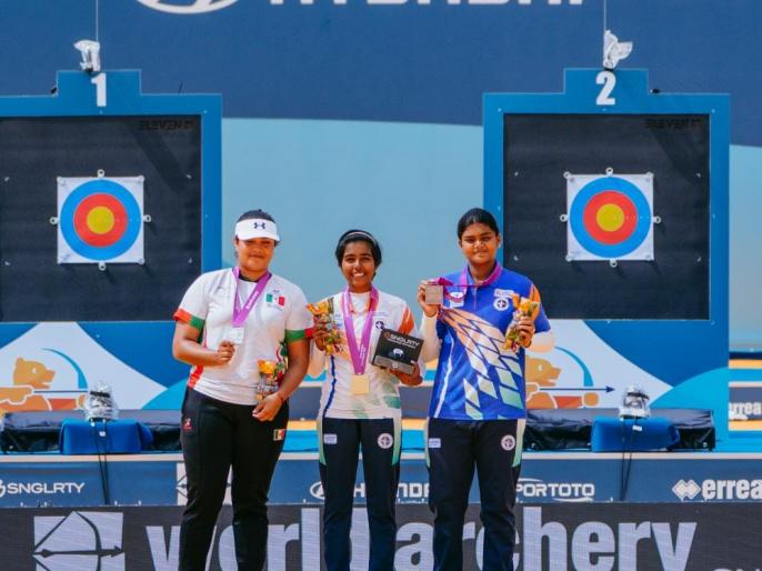 World Archery Championships: Aditi Gopichand Swami clinches individual ...