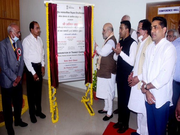 Amit Shah inaugurates transit campus of National Forensic Sciences ...
