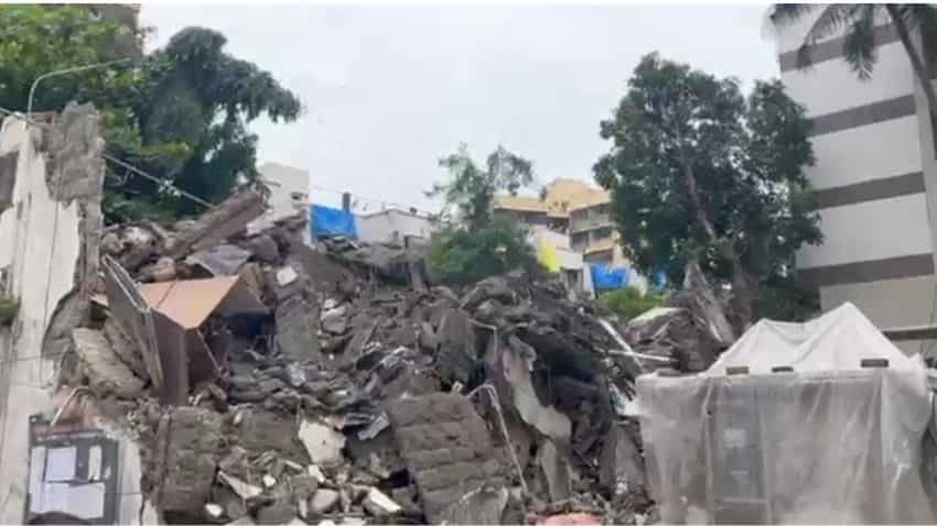 Mumbai House Collapse: Woman Injured After Two Storey Chawl Collapses ...