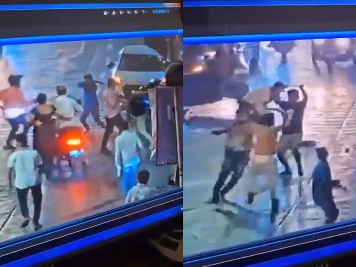 Pune Shocker: Koyta Gang Clash Caught on Camera in Bibvewadi, NCP-SP ...