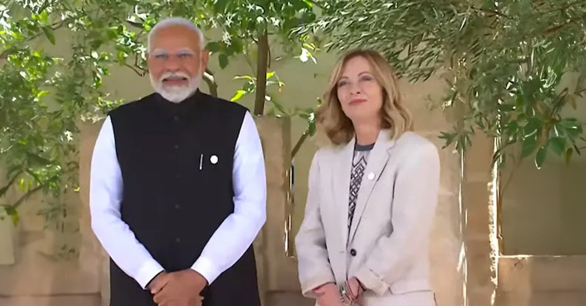 PM Narendra Modi Welcomed by Italian PM Giorgia Meloni at 50th G7 Summit in Apulia (Watch Video ...
