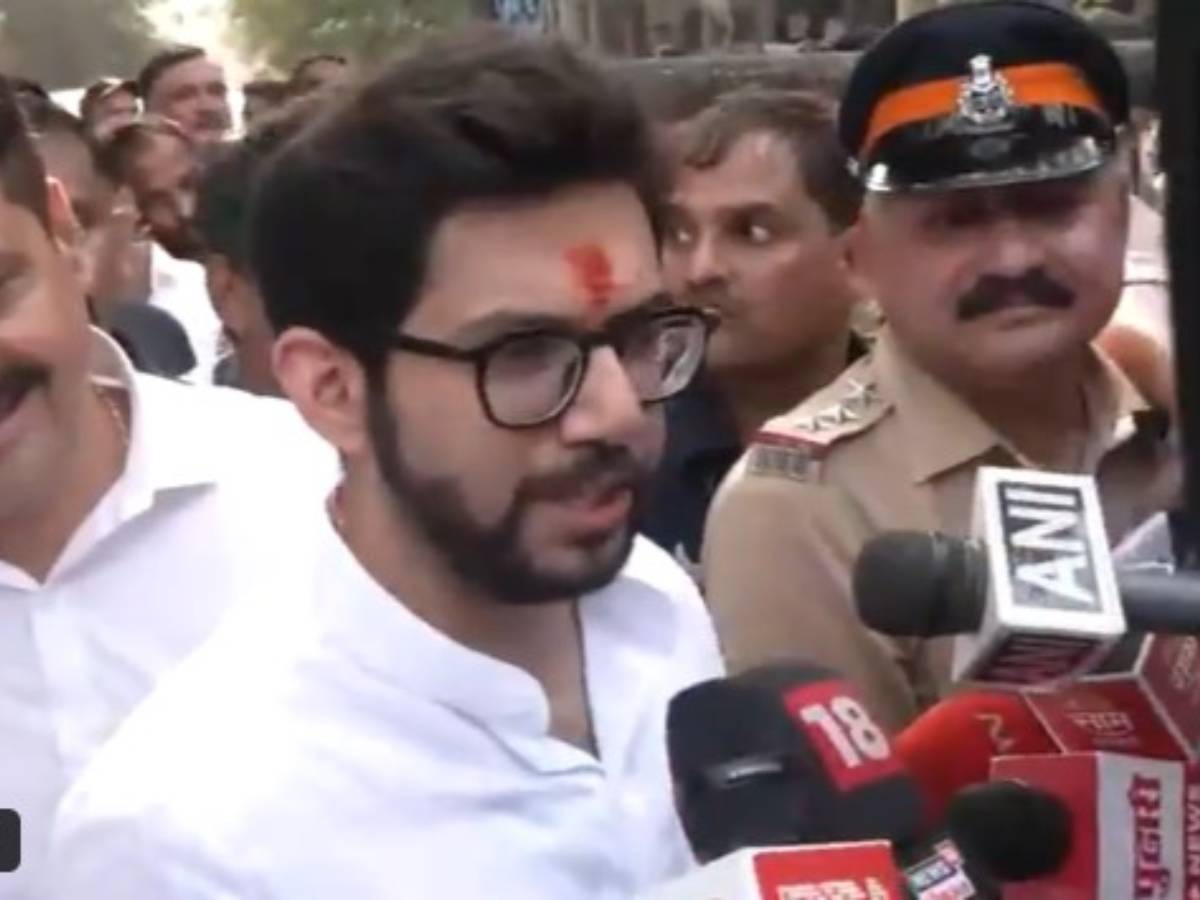 Aaditya Thackeray Files Nomination From Worli for Maharashtra Assembly ...