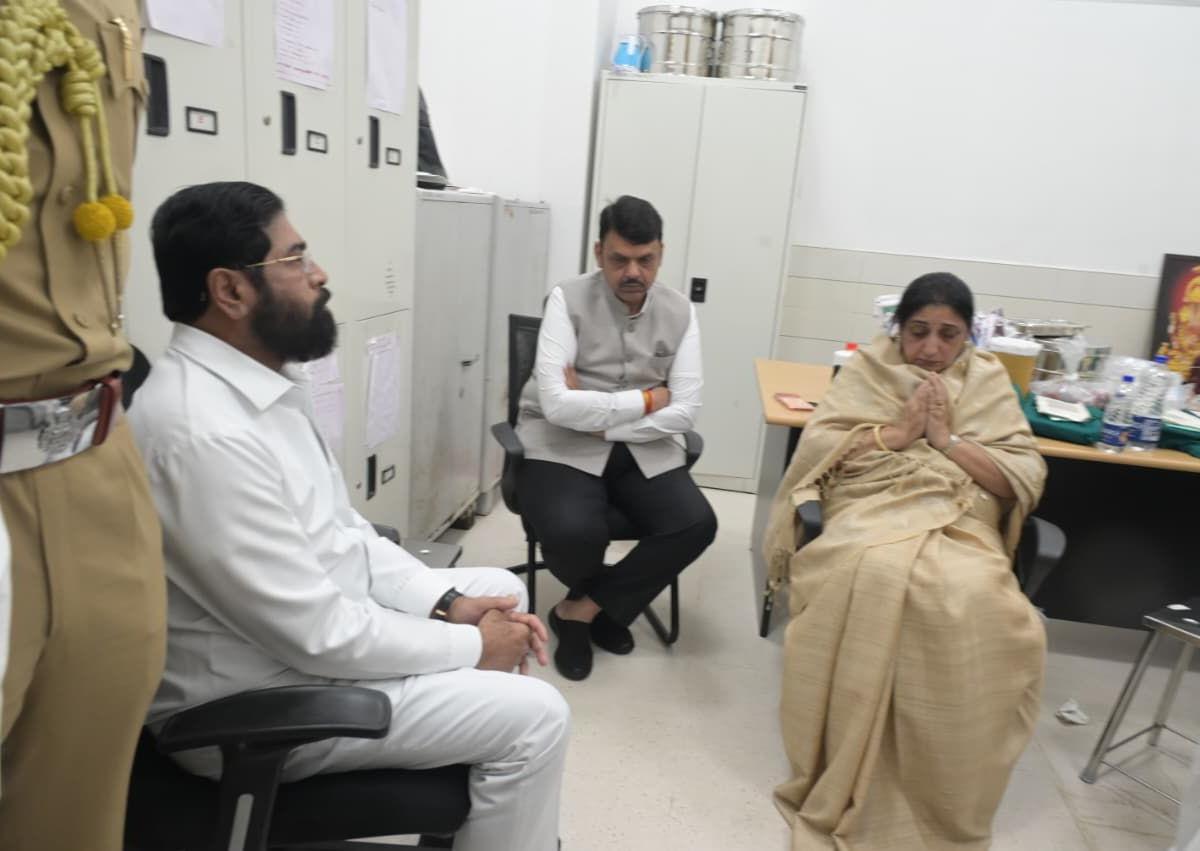 Ajit Pawar Passes Away: CM Devendra Fadnavis, Eknath Shinde Meets ...