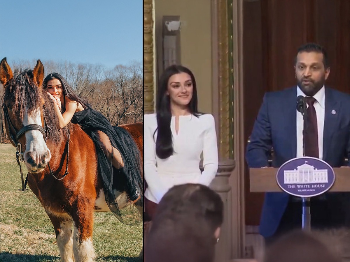 Who Is Alexis Wilkins? Meet Woman Standing Next to FBI Chief Kash Patel ...