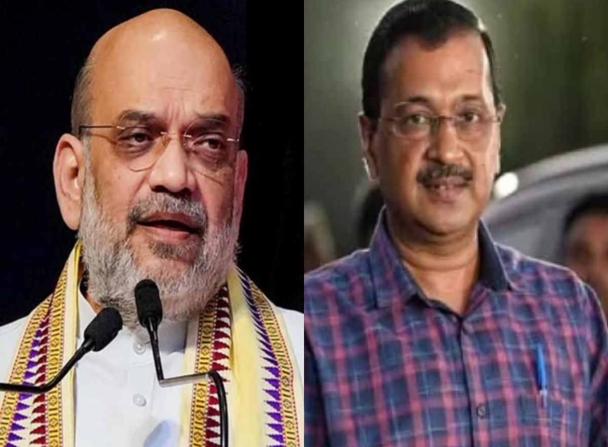Amit Shah Responds to Arvind Kejriwal's Claim About PM Modi Making Way ...