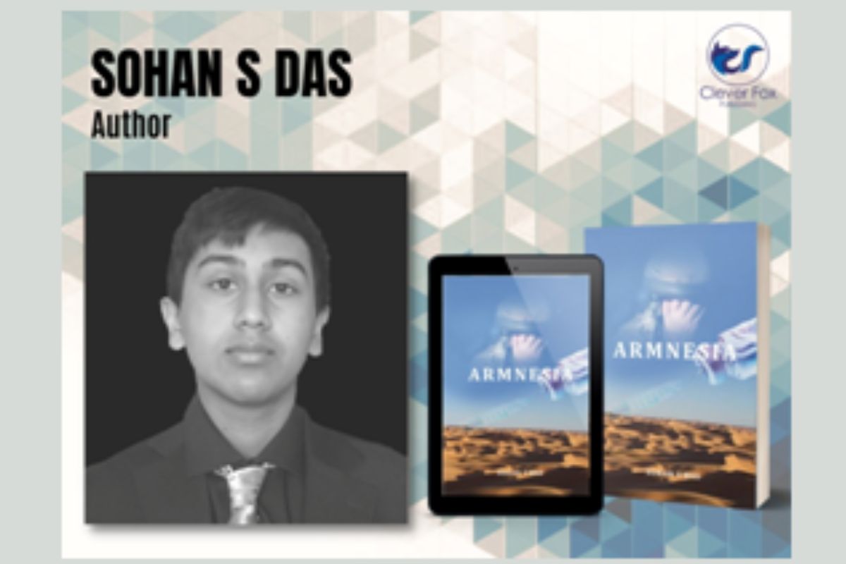 Sohan S Das releases new book 'Armnesia', a story of an Amnesiac ...