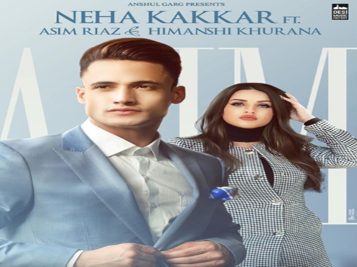 Love birds Asim Riaz and Himanshi Khurana's first look from Neha Kakkar ...