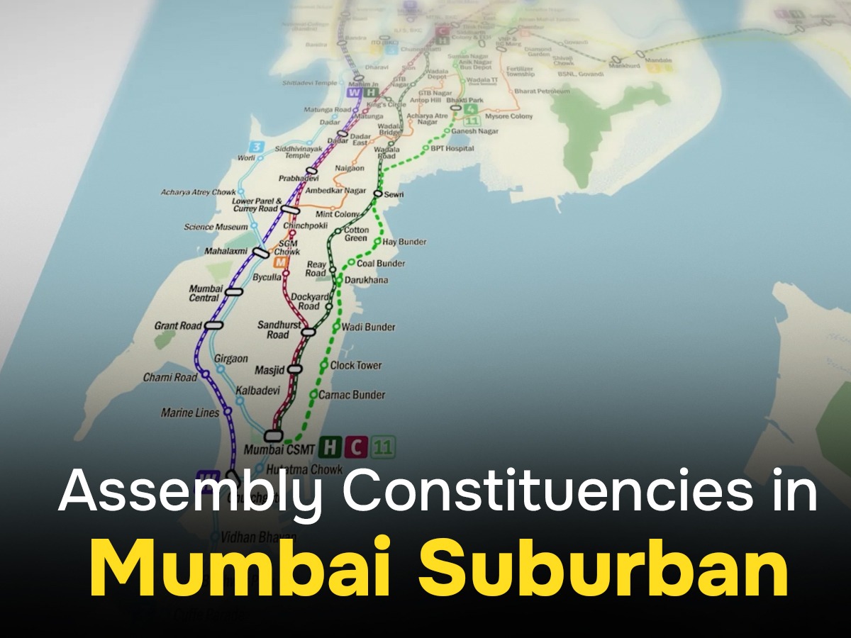 Mumbai Suburban Assembly Constituency: 26 Constituencies and 315 ...