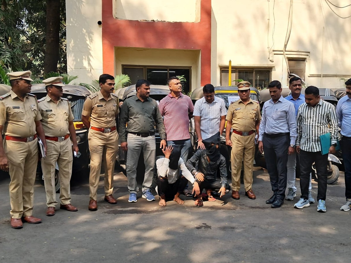 Navi Mumbai Police Solve 17 Vehicle Theft Cases, Arrest Two with Stolen ...