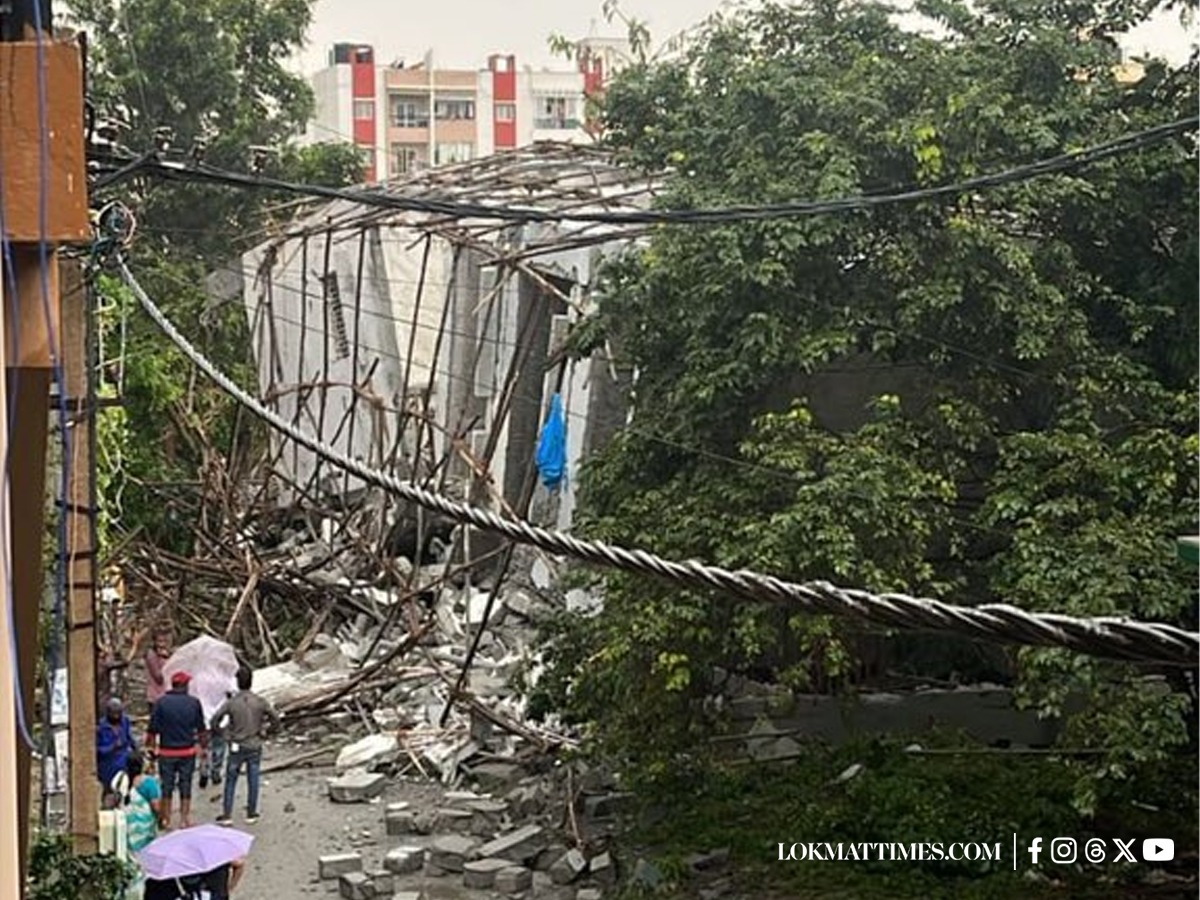 Under Construction Building Collapses In Bengaluru; 3 Dead 16 Workers ...