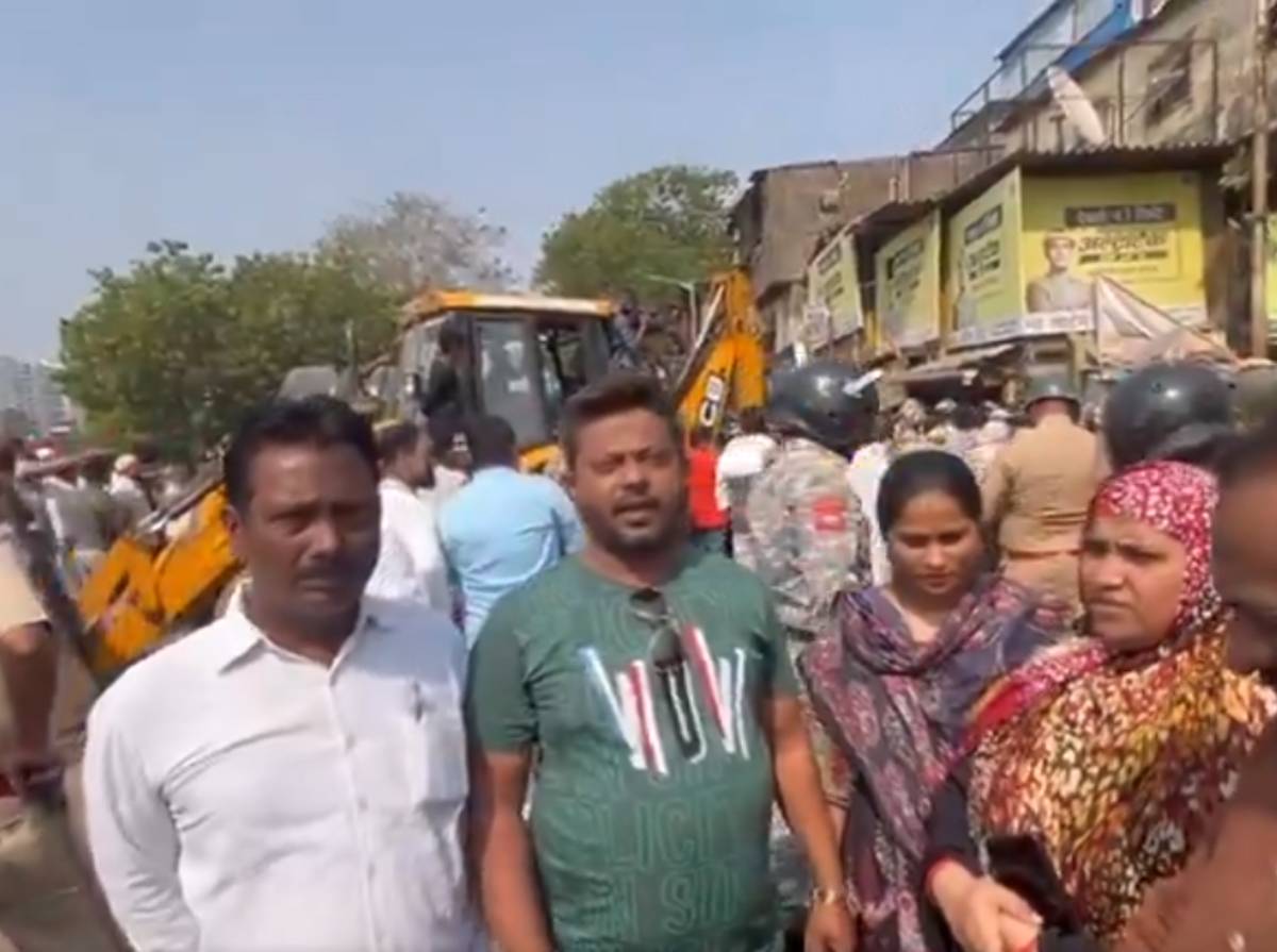 Bharat Nagar Demolition: Residents Protest As Authorities Move to ...
