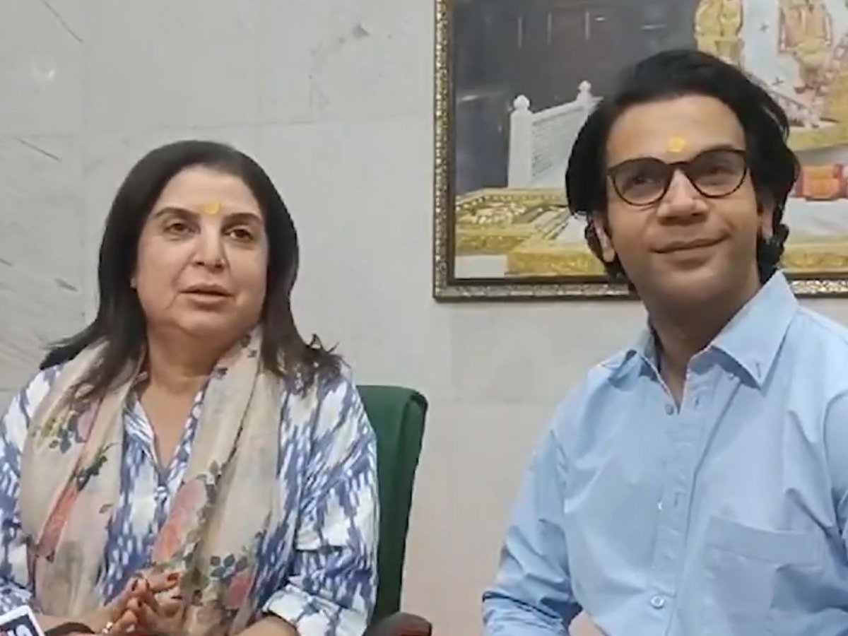 Farah Khan and Rajkummar Rao Seek Blessings of Sai Baba at Shirdi Ahead ...