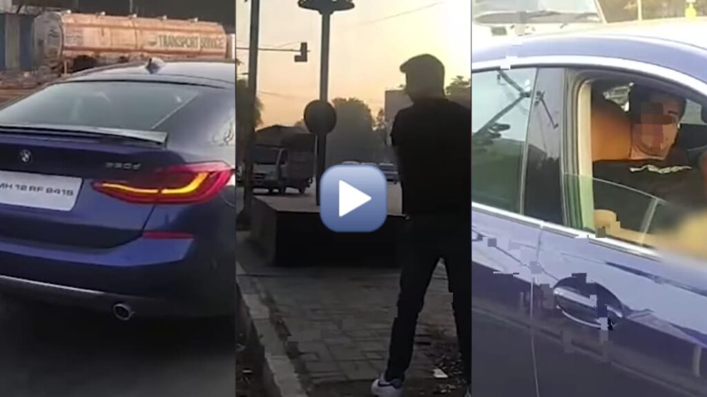 Pune Shocker: Drunk BMW Driver Caught Urinating and Flashing at Busy ...