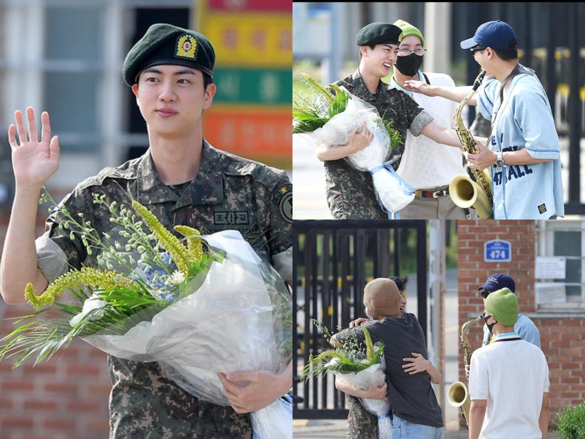 BTS Jin Returns from Military Service: Viral Photos and Videos Take ...