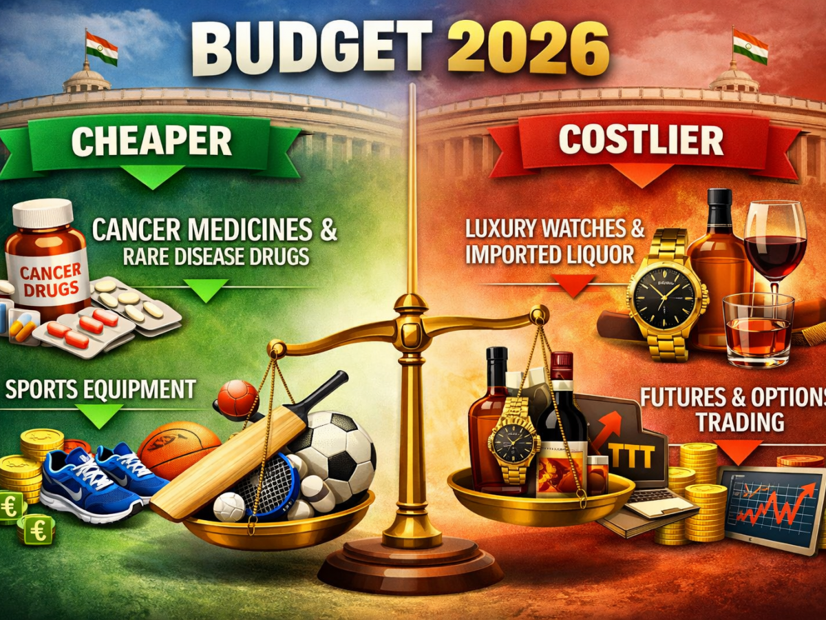 Budget 2026: What Gets Cheaper, What Turns Costlier After Nirmala ...