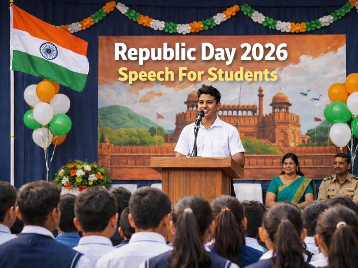 Republic Day 2026 Speech: 5 Powerful and Inspiring 2-Minute Speeches for Students in English on ...