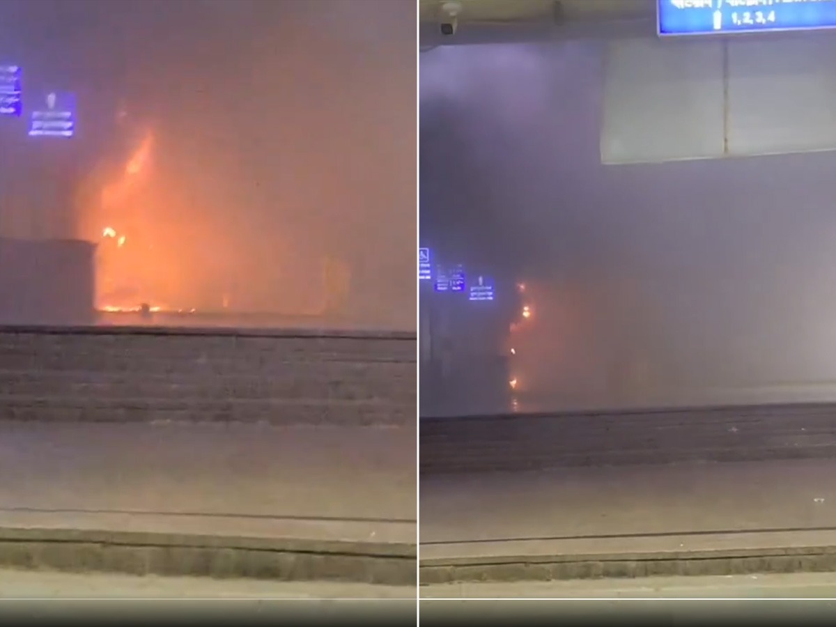 Mumbai: Huge Fire Breaks Out at Churchgate Railway Station (Watch Video) - www.lokmattimes.com