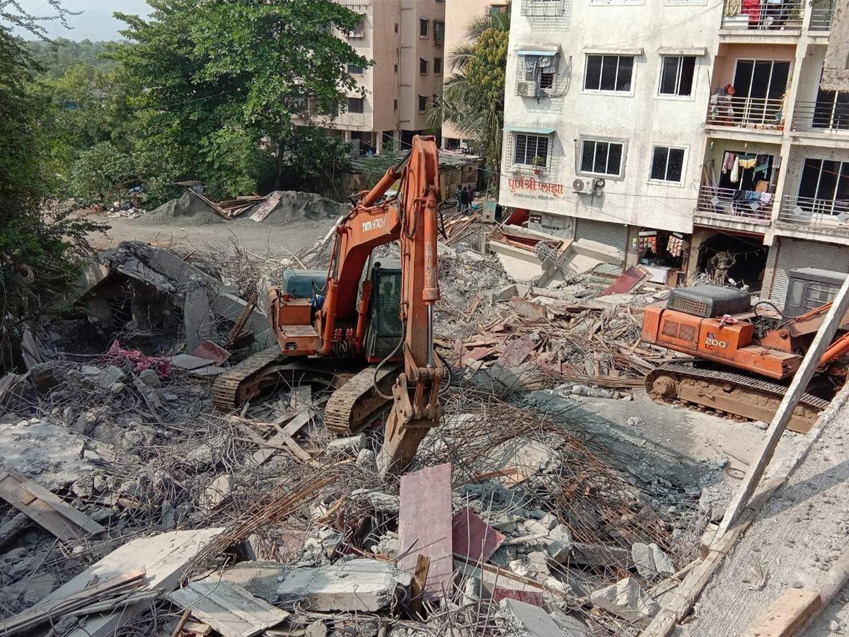 Navi Mumbai: CIDCO Demolishes Over 2,000 Illegal Structures in 2024 ... Navi Mumbai: CIDCO Demolishes Over 2,000 Illegal Structures in 2024 ...