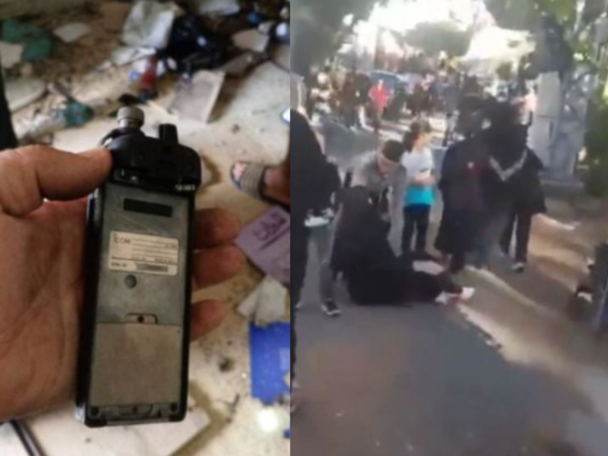 Lebanon: Day After Pager Blasts, Walkie-Talkies Explode Across Beirut ...