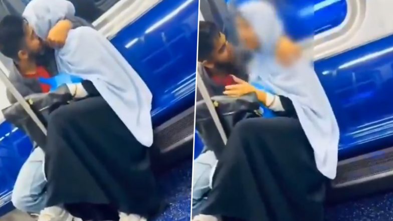 Delhi Metro Couple Kissing Video: Couple Caught Getting Intimate Inside Moving Train - www ...