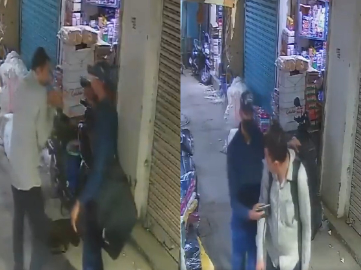 Delhi Robbery CCTV Video: Angadiya Trader Robbed of Rs 80 Lakh at ...