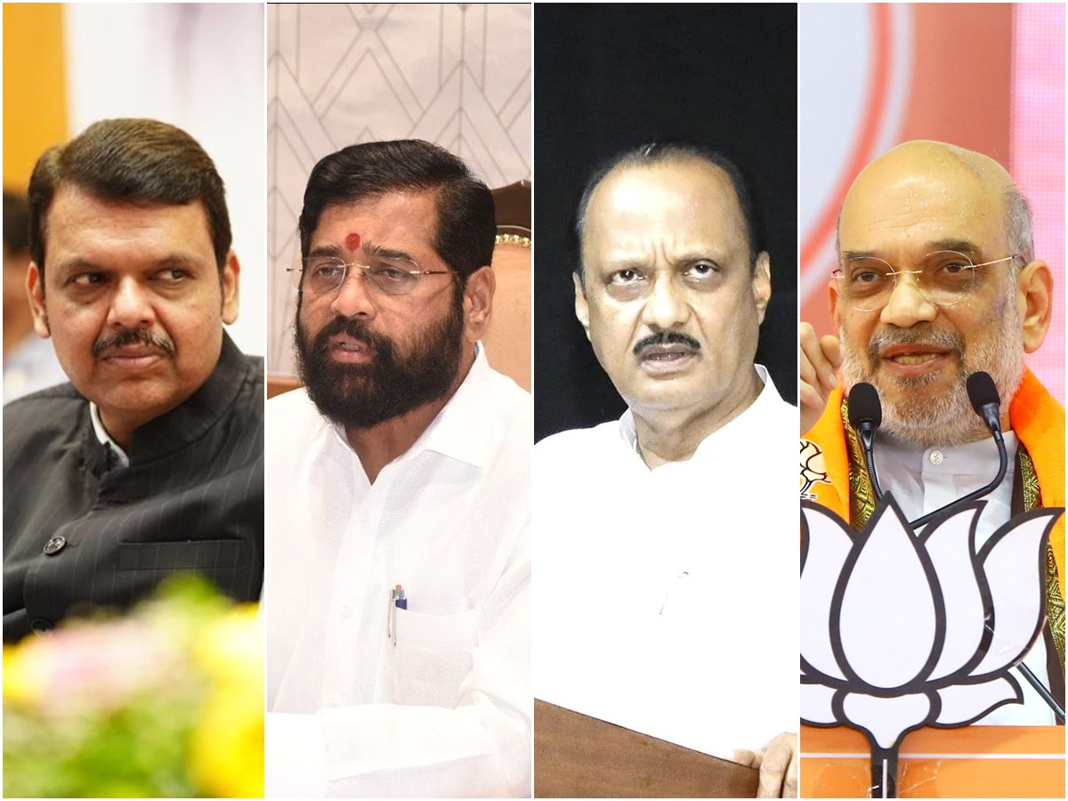 Maharashtra CM Race: Devendra Fadnavis, Eknath Shinde, and Ajit Pawar to Meet Amit Shah Today in ...