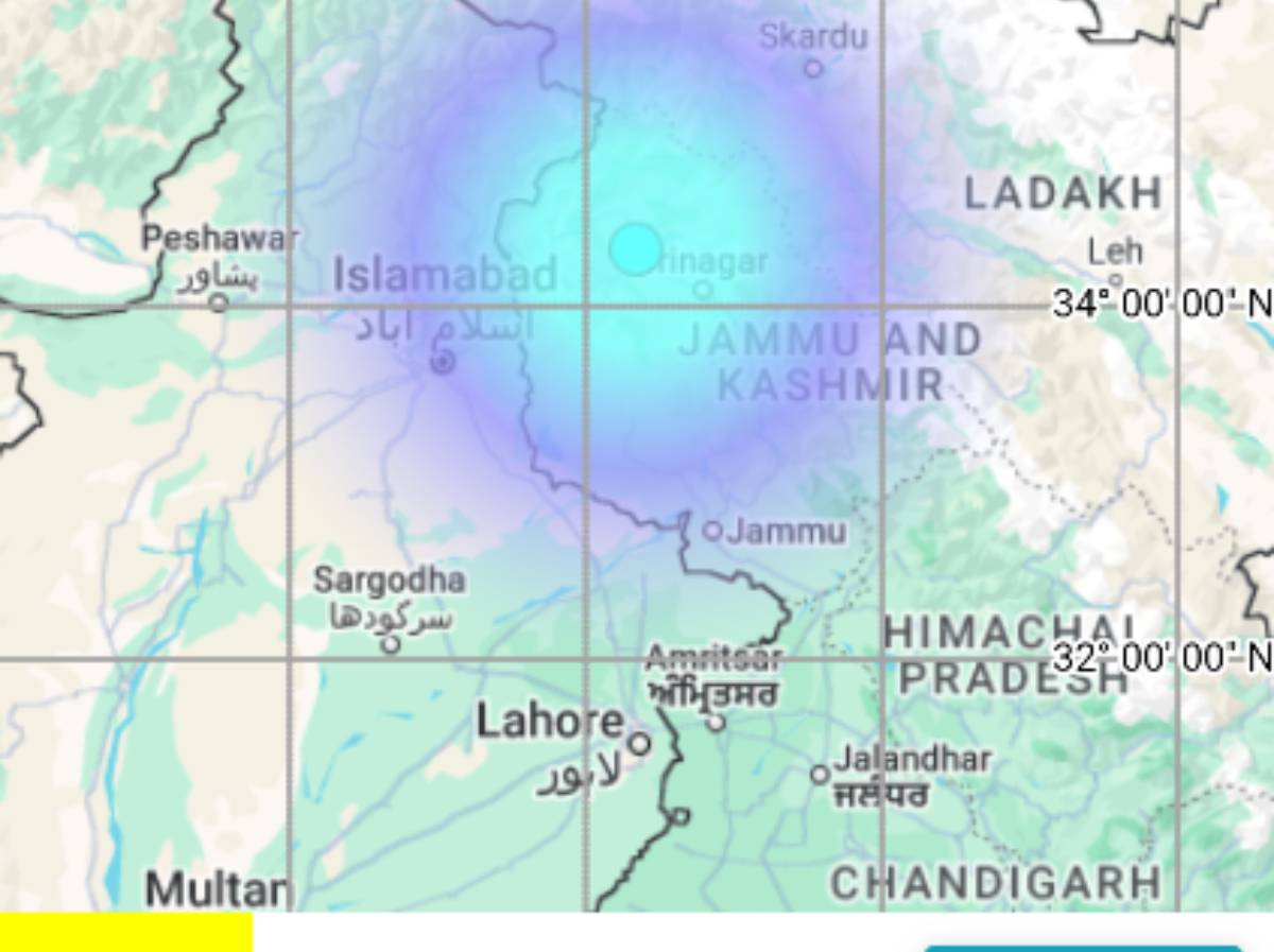 Earthquake in Jammu and Kashmir: Quake of Magnitude 4.1 on Richter ...