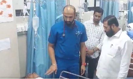 Mumbai-Pune Expressway Accident: CM Eknath Shinde Meets Injured Passengers At MGM Hospital ...