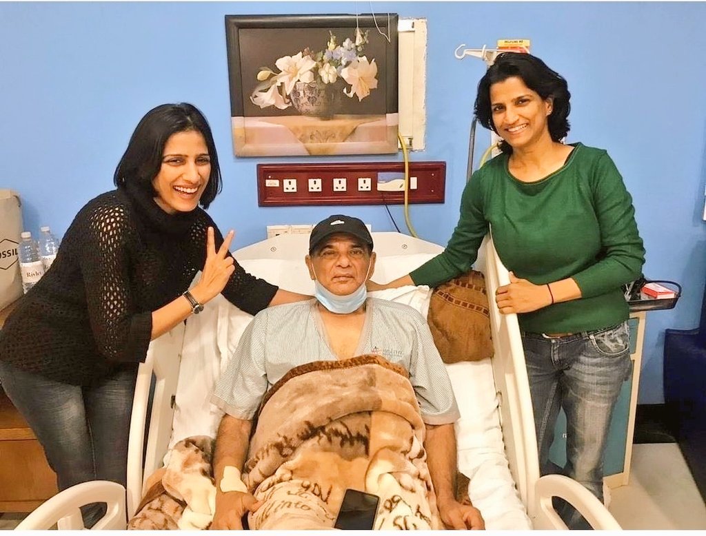 Sushant's father, K.K Singh faces health scare, picture from hospital ...