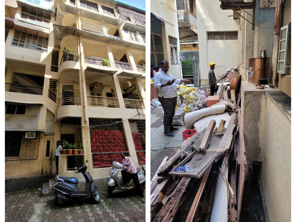 Mumbai: 36-Year-Old Man Dies After Kitchen Slab Collapses in Grant Road ...