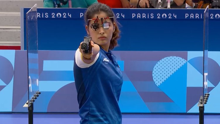 Paris Olympics 2024: India's Manu Bhaker Finishes Fourth in 25m Pistol Women's Final - www ...